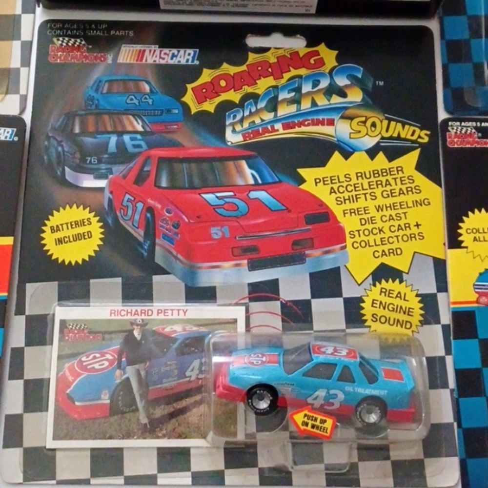 6 Rare Vintage Richard Petty Diecast Collection - Gem